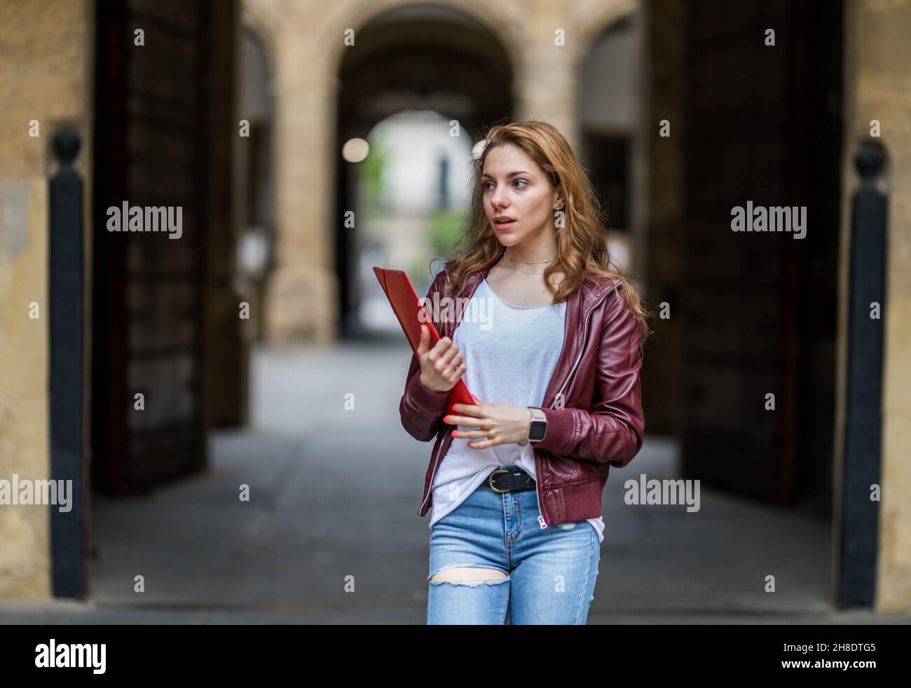 Going to class hi-res stock photography and images - Alamy