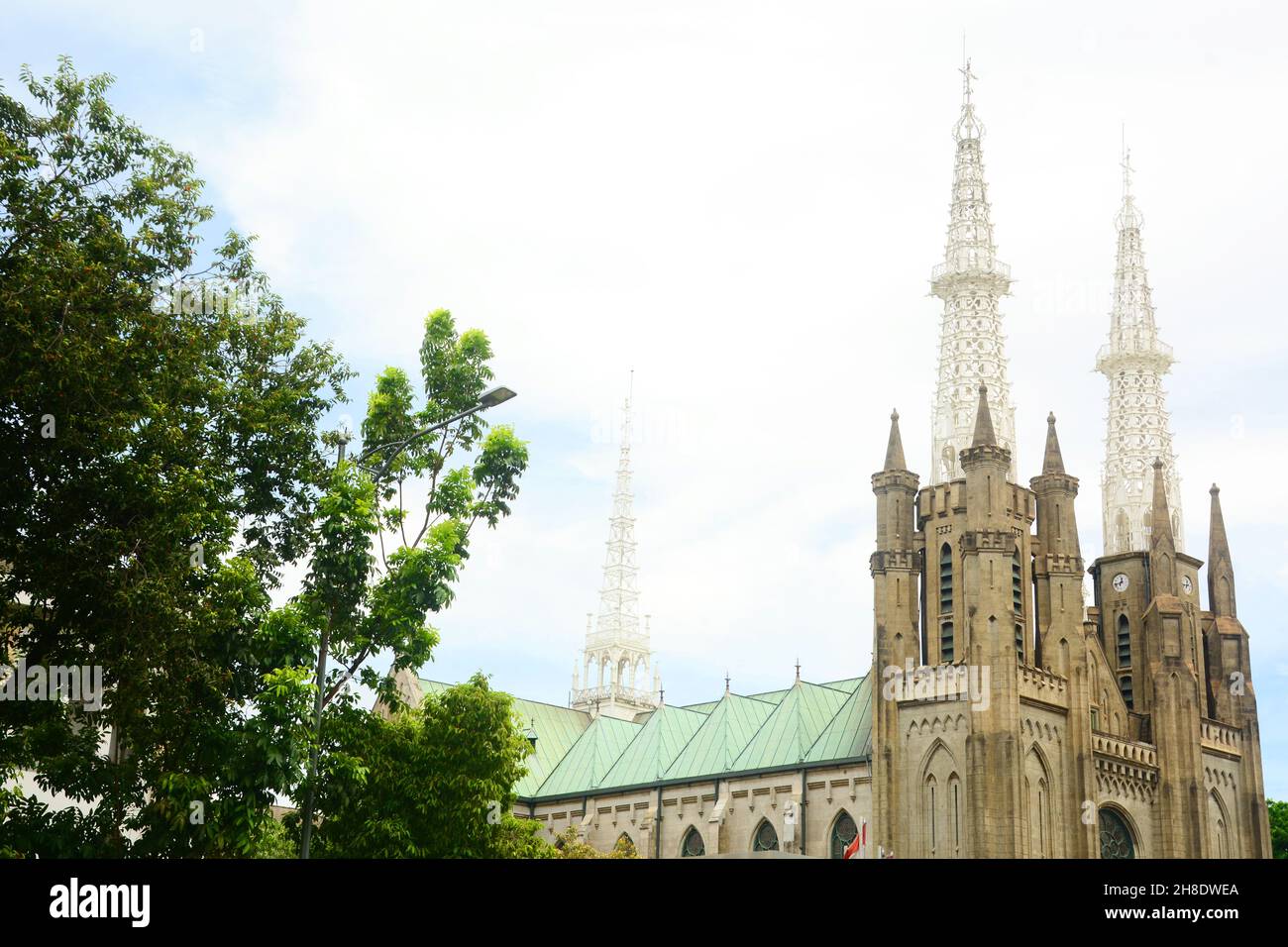 Jakarta cathedral architecture hi-res stock photography and images - Alamy