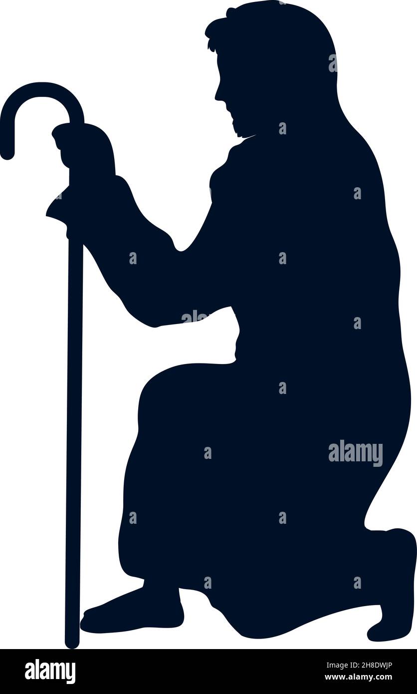 Saint joseph icon on white background Stock Vector Image & Art - Alamy