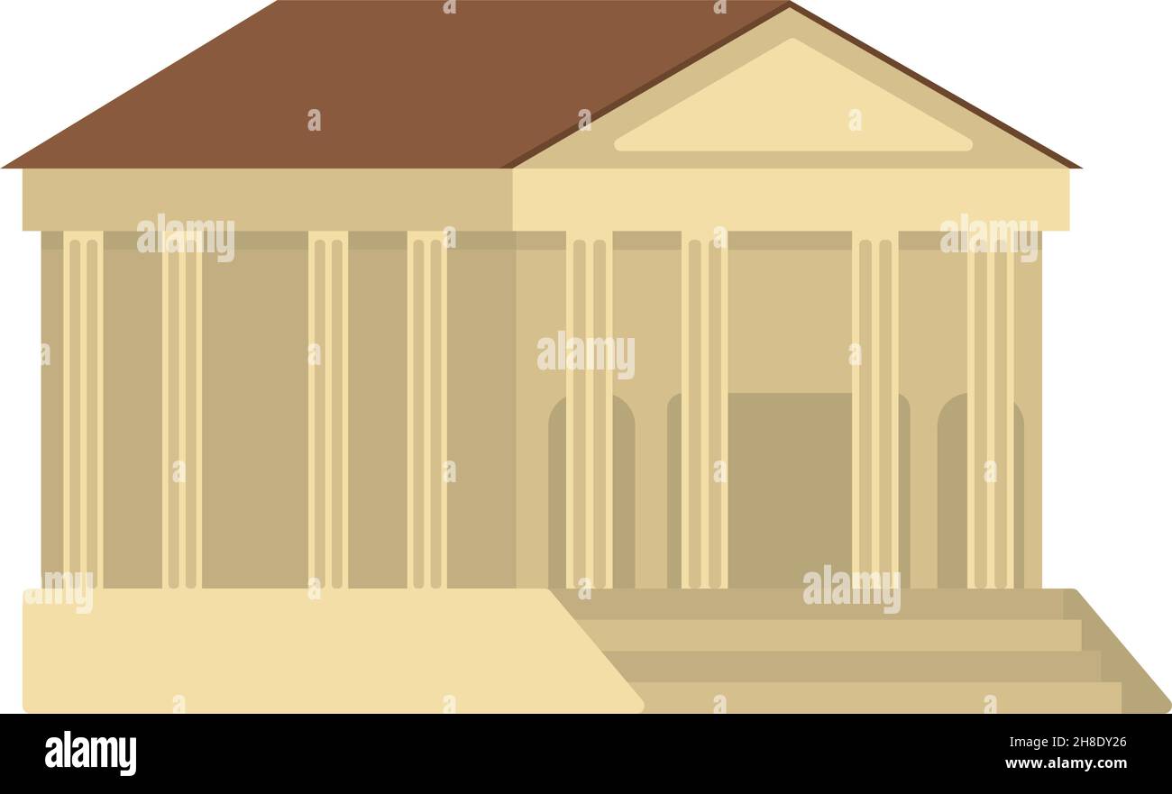 law building icon on white background Stock Vector Image & Art - Alamy