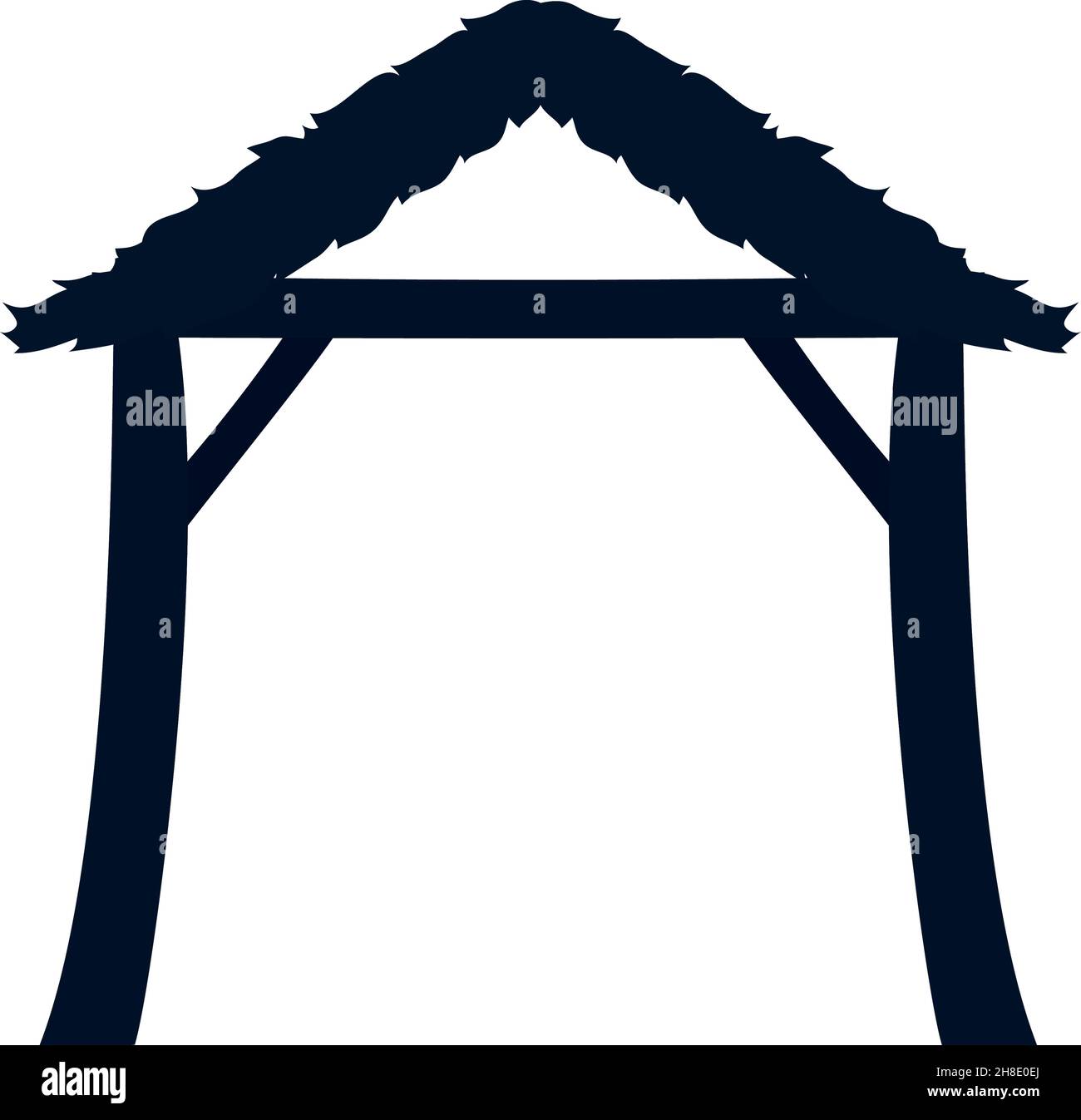 manger stable icon on white background Stock Vector Image & Art - Alamy