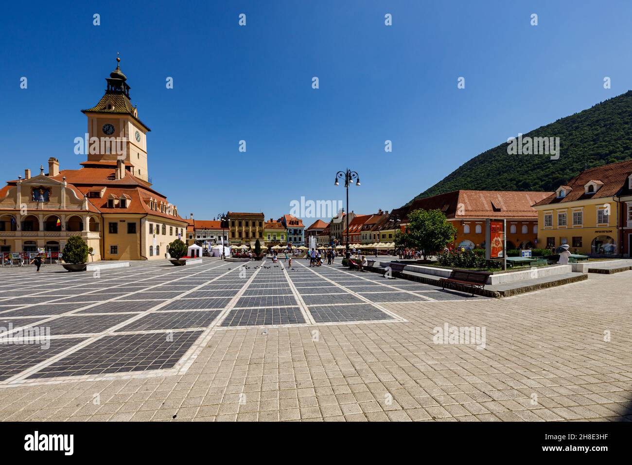 The city of Brasov in Romania Stock Photo - Alamy