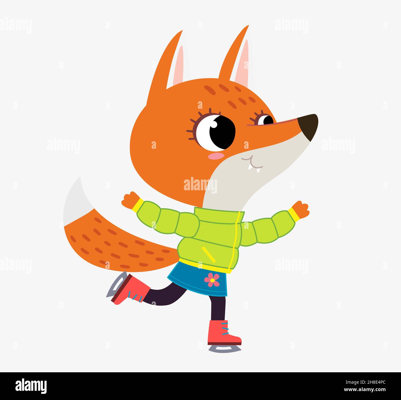 Cartoon character fox hi-res stock photography and images - Alamy