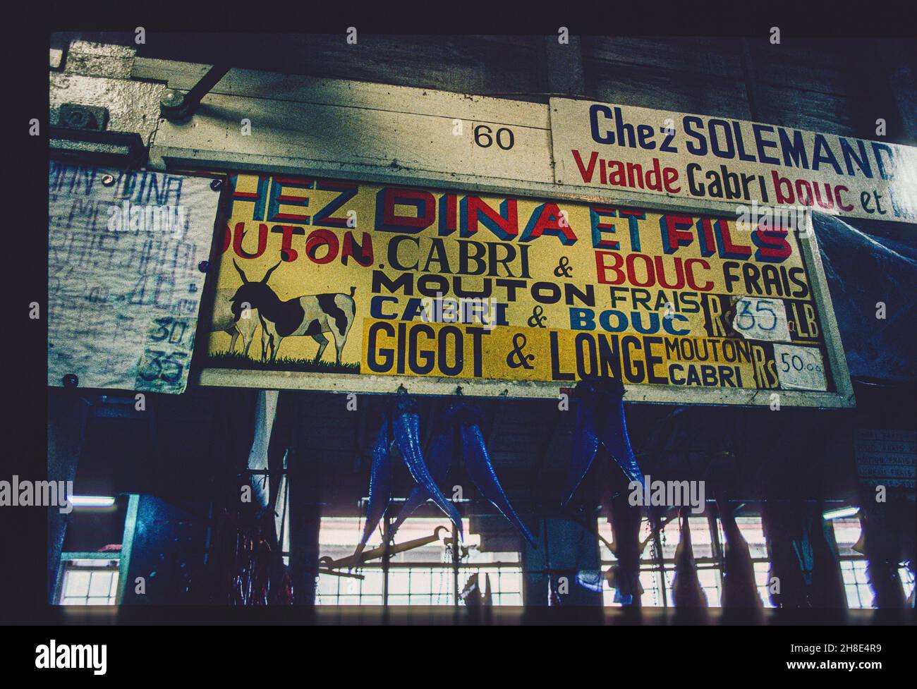 Old butcher signs hi-res stock photography and images - Alamy
