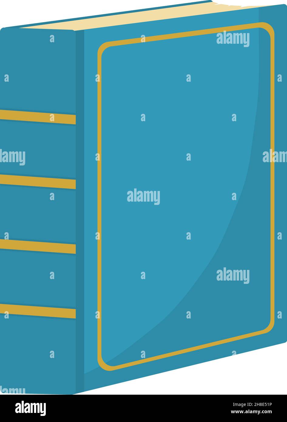 book with blue cover design Stock Vector Image & Art - Alamy