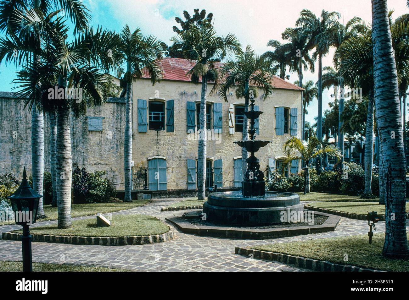 Old colonial building in Port Louis, capital of Mauritius Stock Photo ...