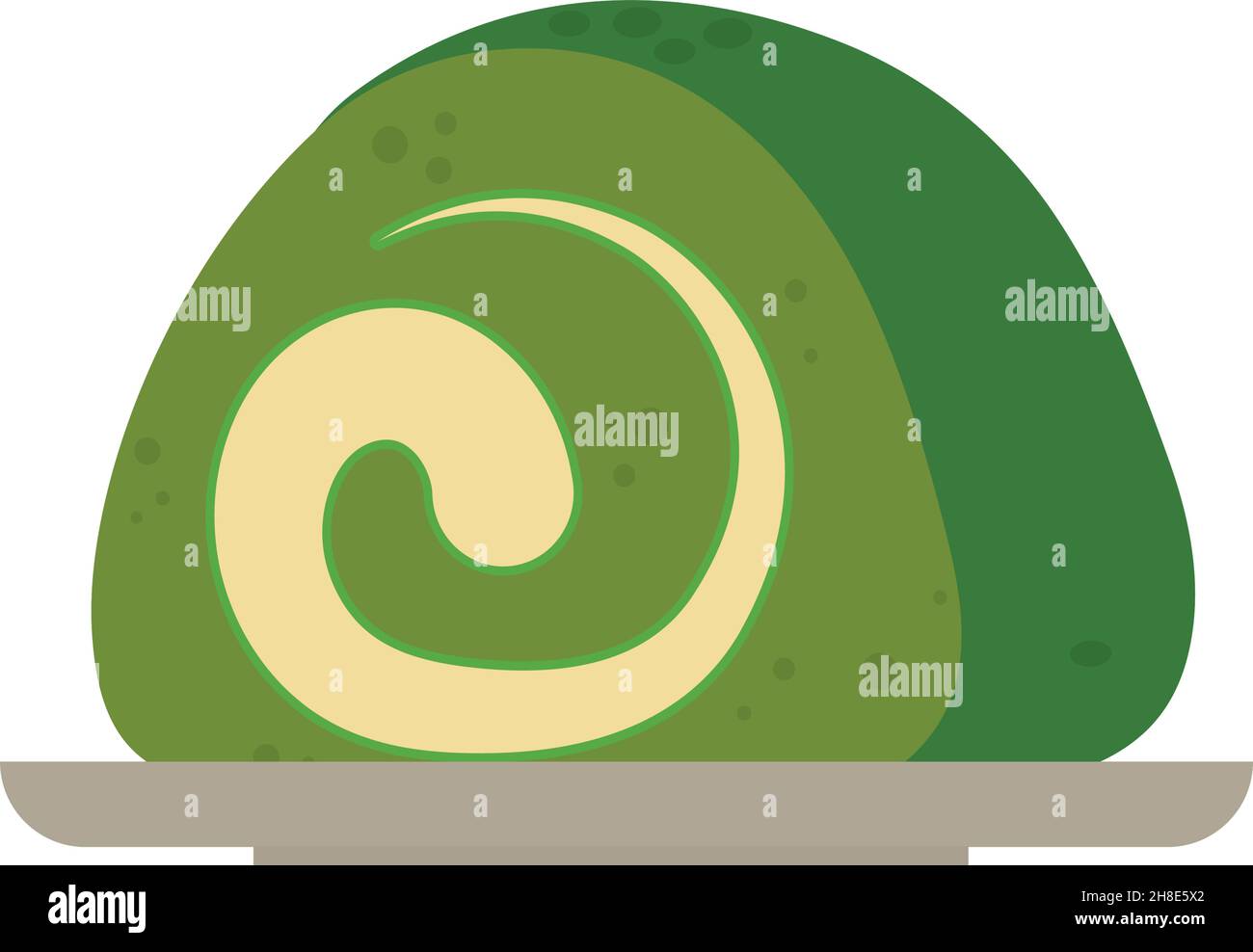 Matcha mochi Stock Vector Images - Alamy