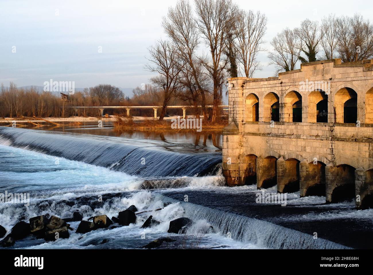 Locks of the river isonzo hi-res stock photography and images - Alamy