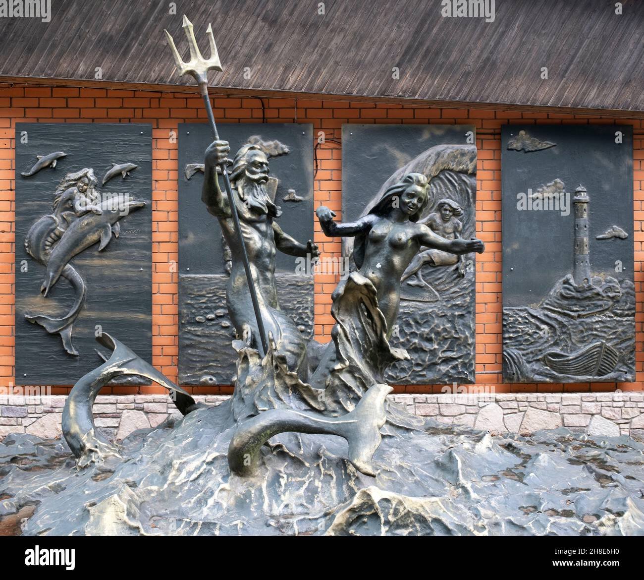 Mythical creatures and sea hi-res stock photography and images - Alamy