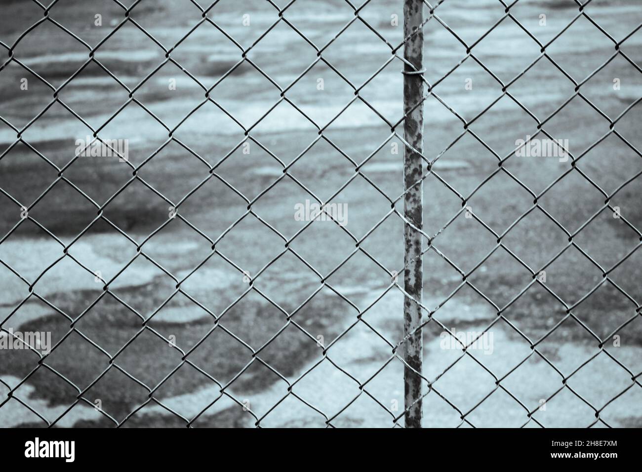 Behind the barbed wire Stock Photo - Alamy