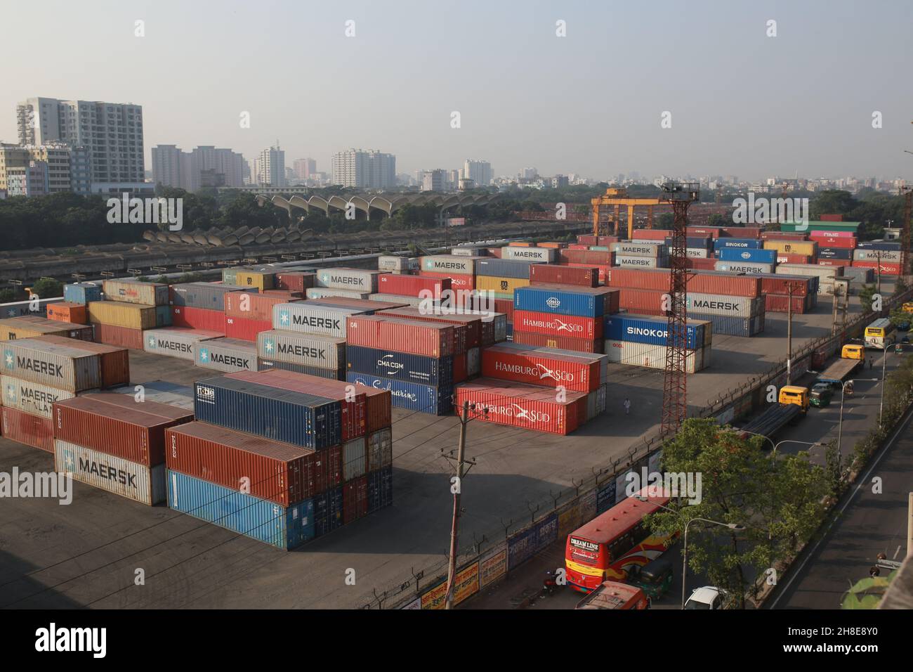 Bangladesh truck warehouse hi-res stock photography and images - Alamy