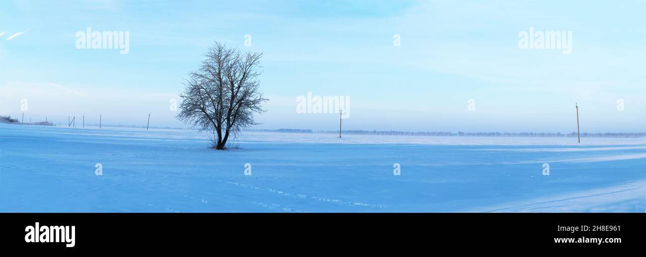 Field sunrise snow hi-res stock photography and images - Alamy