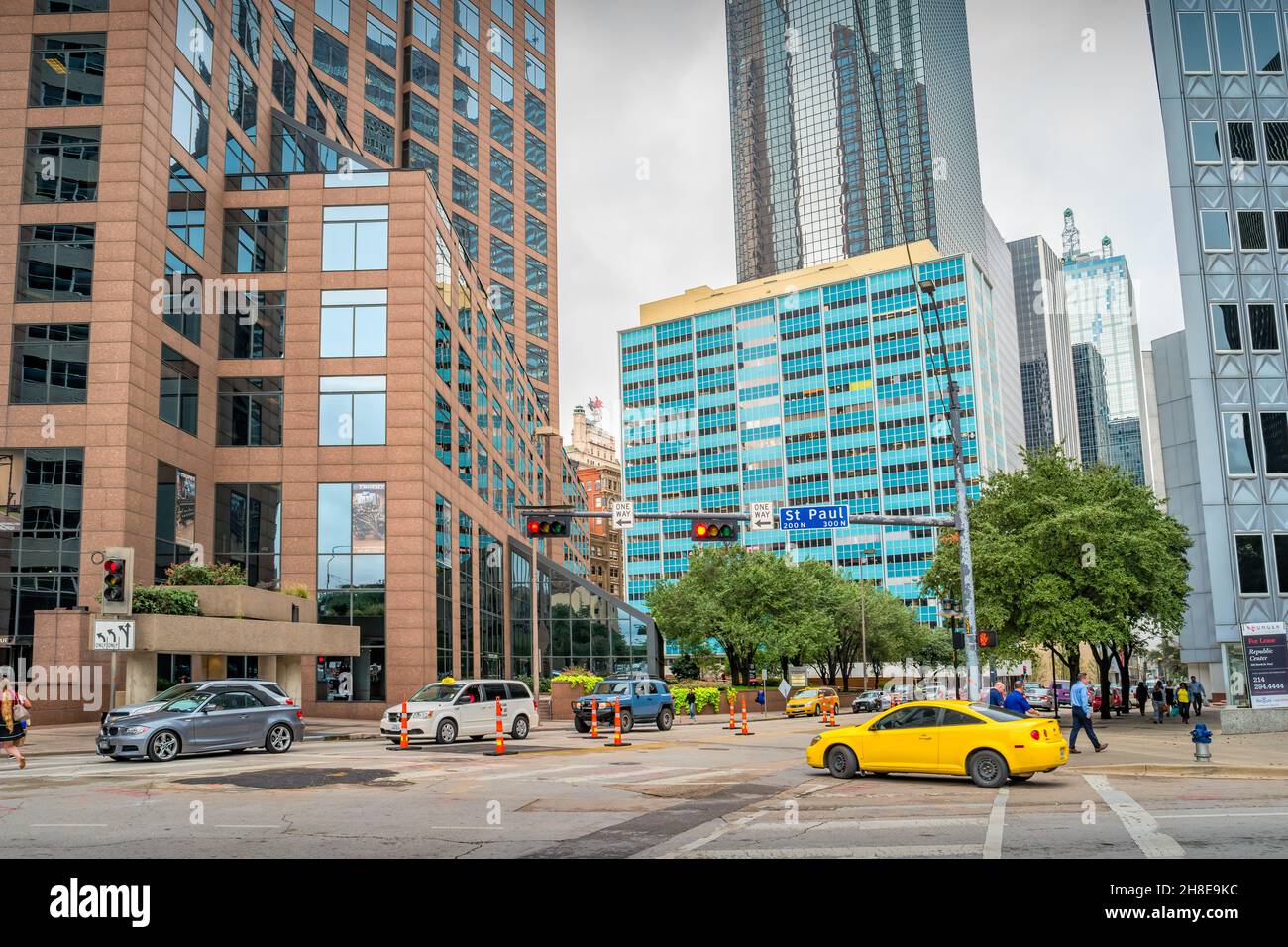 Downtown Dallas Texas USA Stock Photo - Alamy