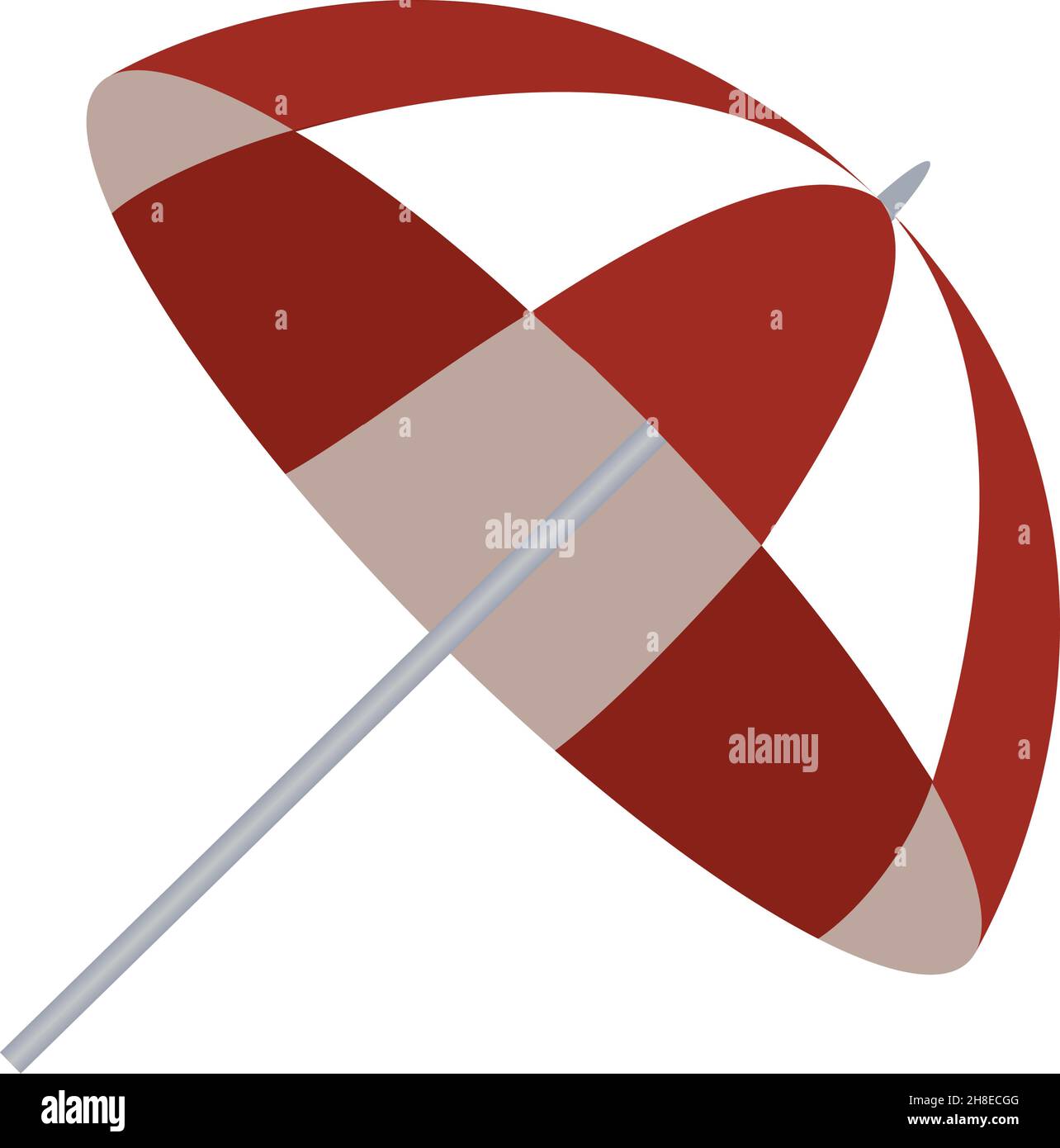 beach parasol icon on white background Stock Vector Image & Art - Alamy