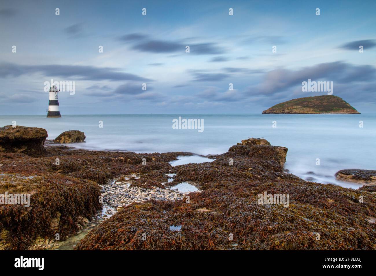 Penmon Point Lighthouse Stock Photo - Alamy