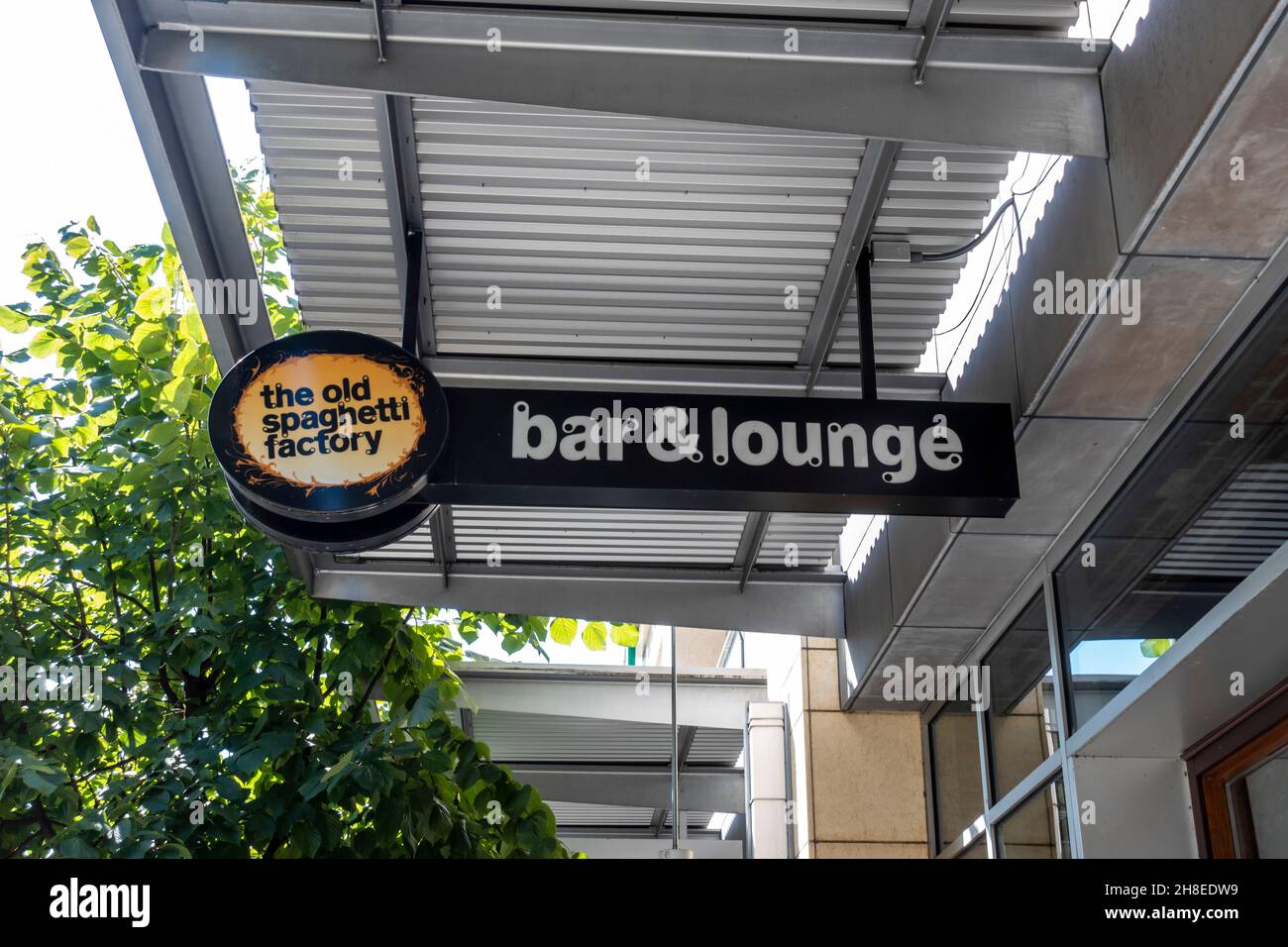 Spaghetti logo hi-res stock photography and images - Alamy