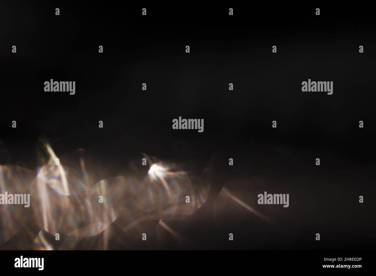golden retro film lens flare bokeh analog photo overlay Stock Photo - Alamy