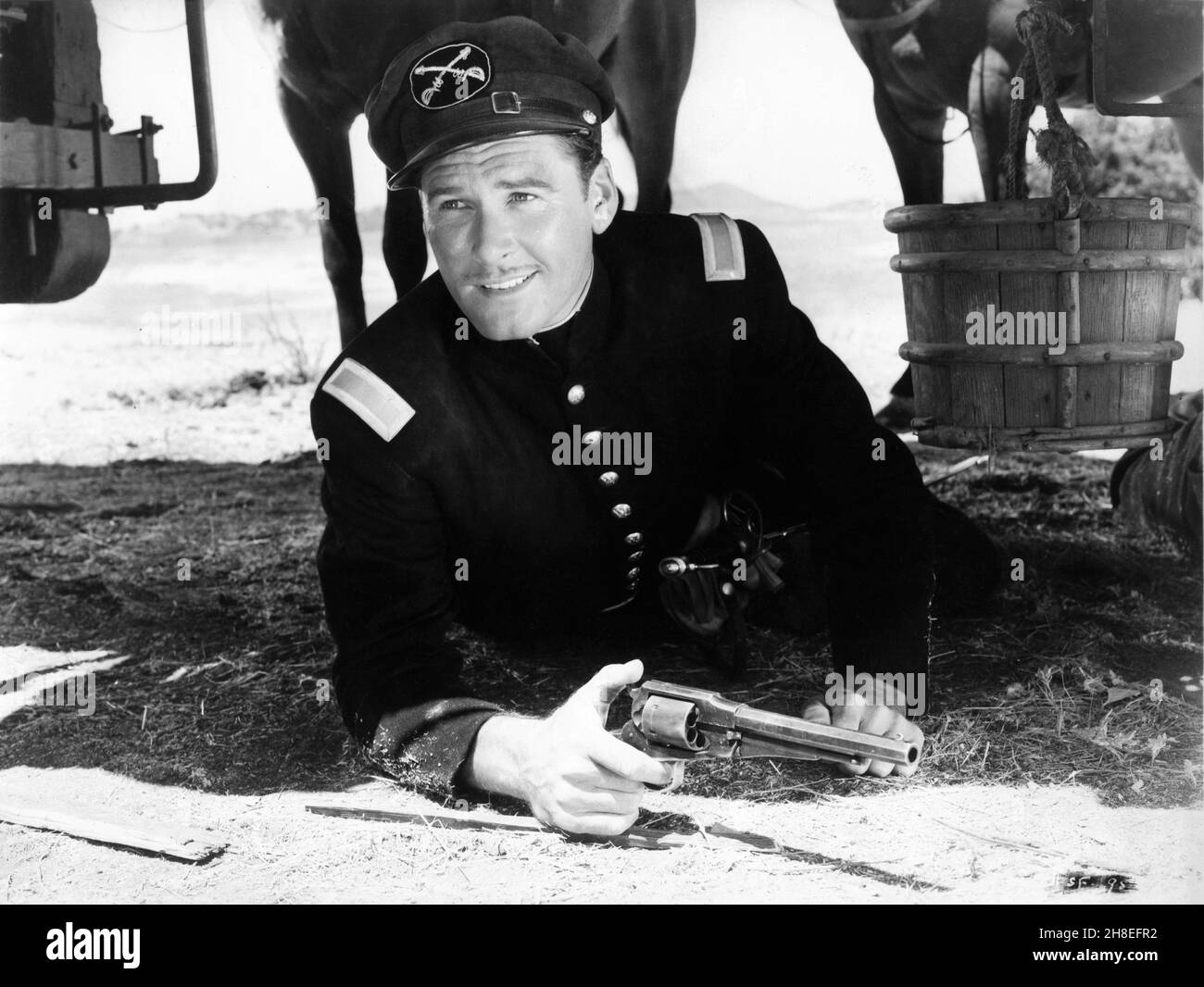 ERROL FLYNN as Jeb Stuart in SANTA FE TRAIL 1940 director MICHAEL ...