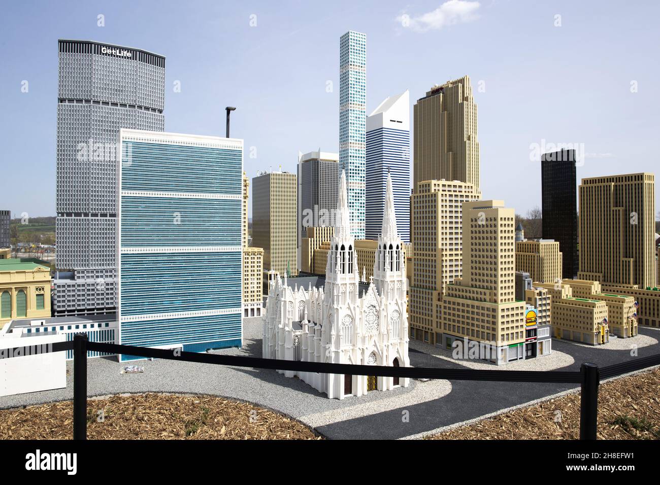 Lego model in miniland legoland hi-res stock photography and images - Alamy