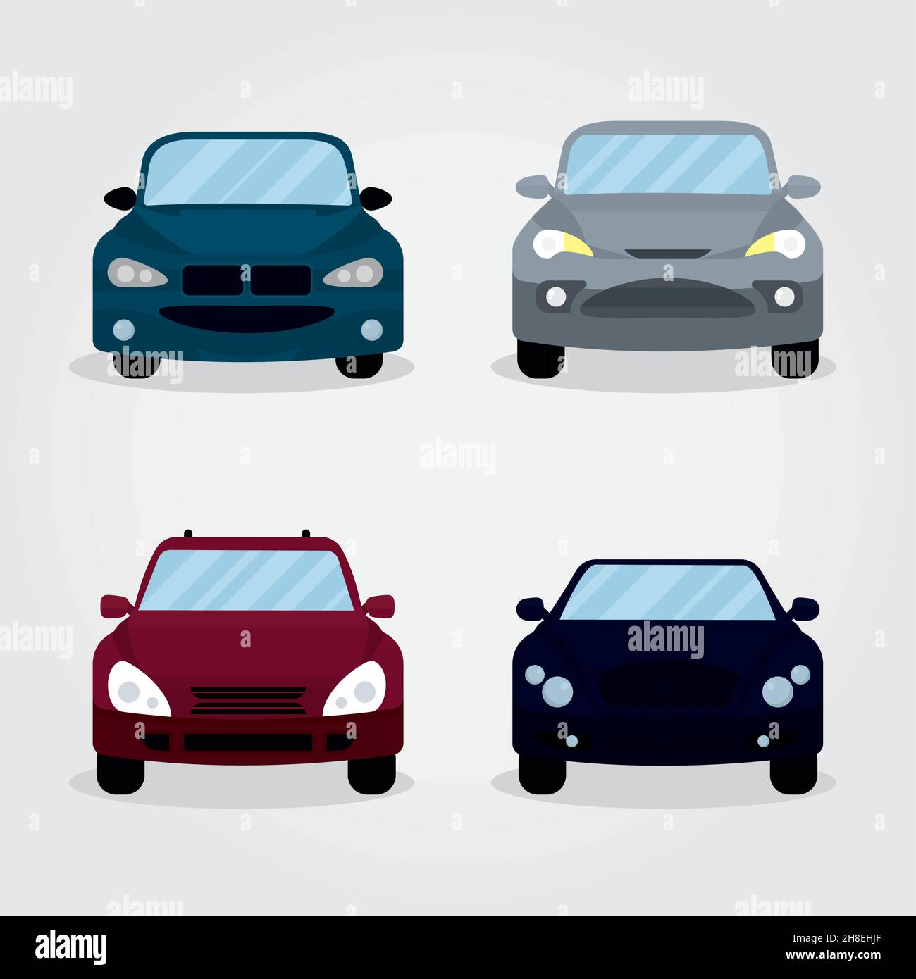 colorful cars icon set design Stock Vector Image & Art - Alamy