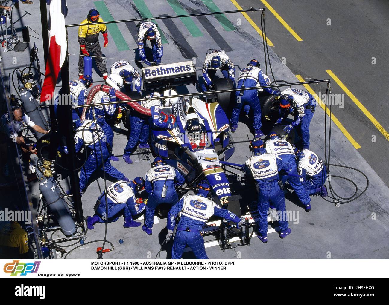 Formule 1 formule un f1 damon hill hi-res stock photography and images ...
