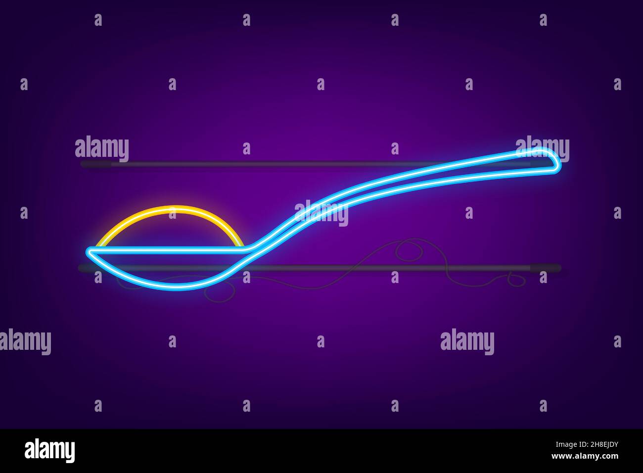 Pour. Spoon with sugar. Baking and cooking Ingredients. Vector stock ...