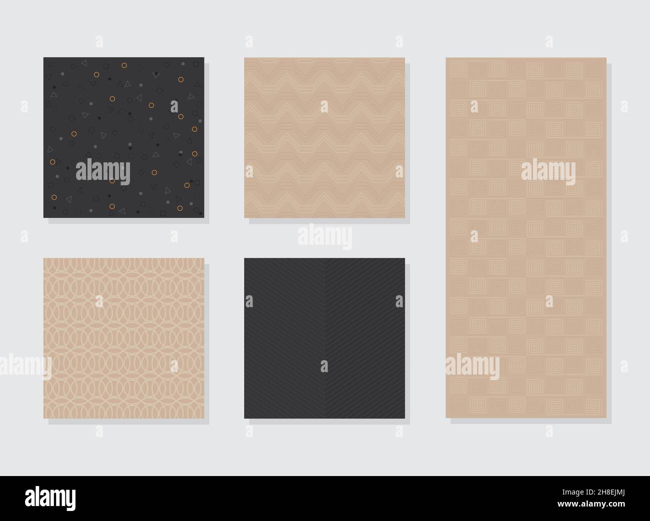 Squared patterns Stock Vector Images - Alamy