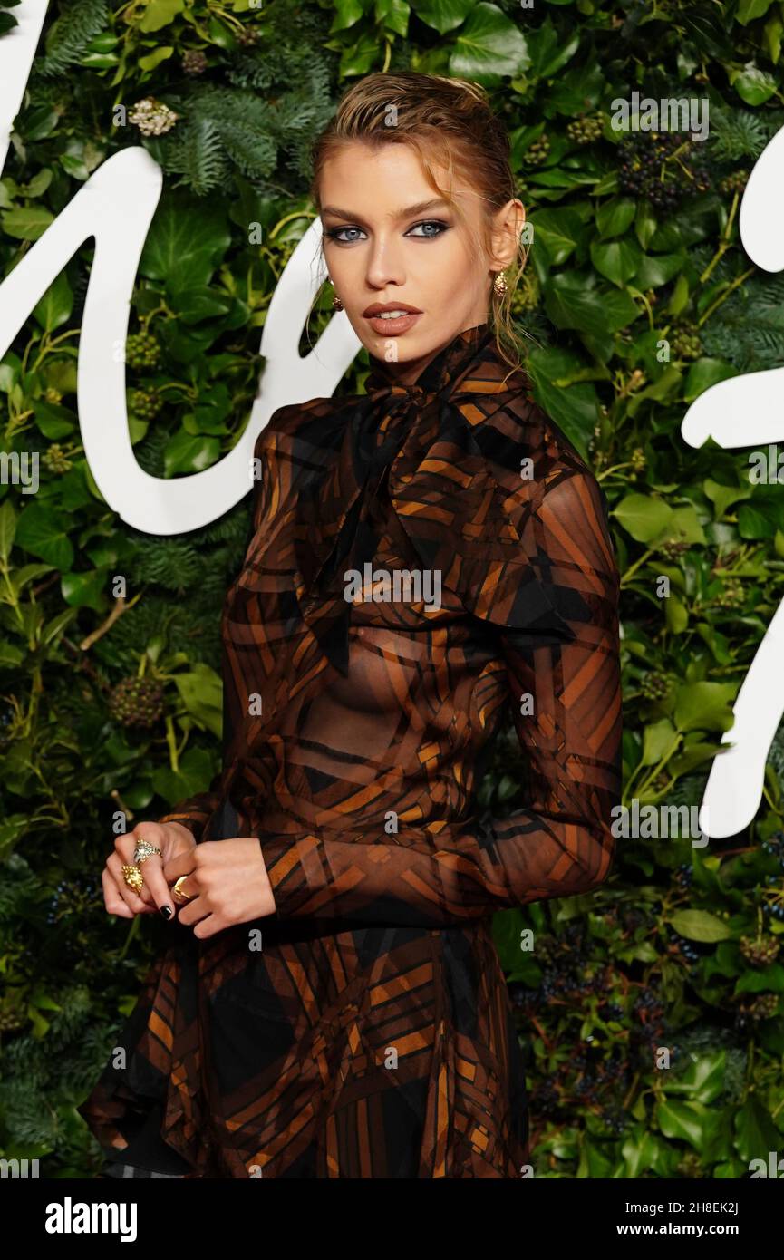 Stella Maxwell attending the Fashion Awards 2021 at the Royal Albert Hall, Kensington Gore ...