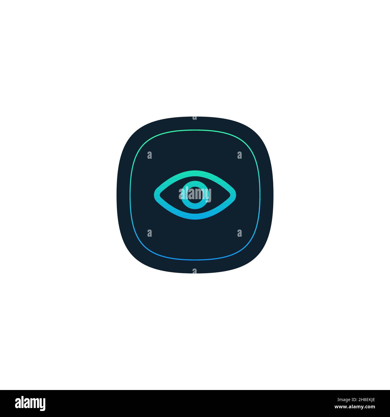 Eye icon, vision symbol, look at or watch icon. Stock vector ...