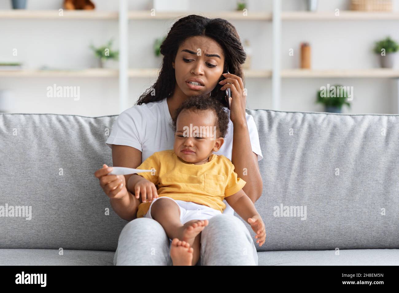 Parent calling child hi-res stock photography and images - Alamy