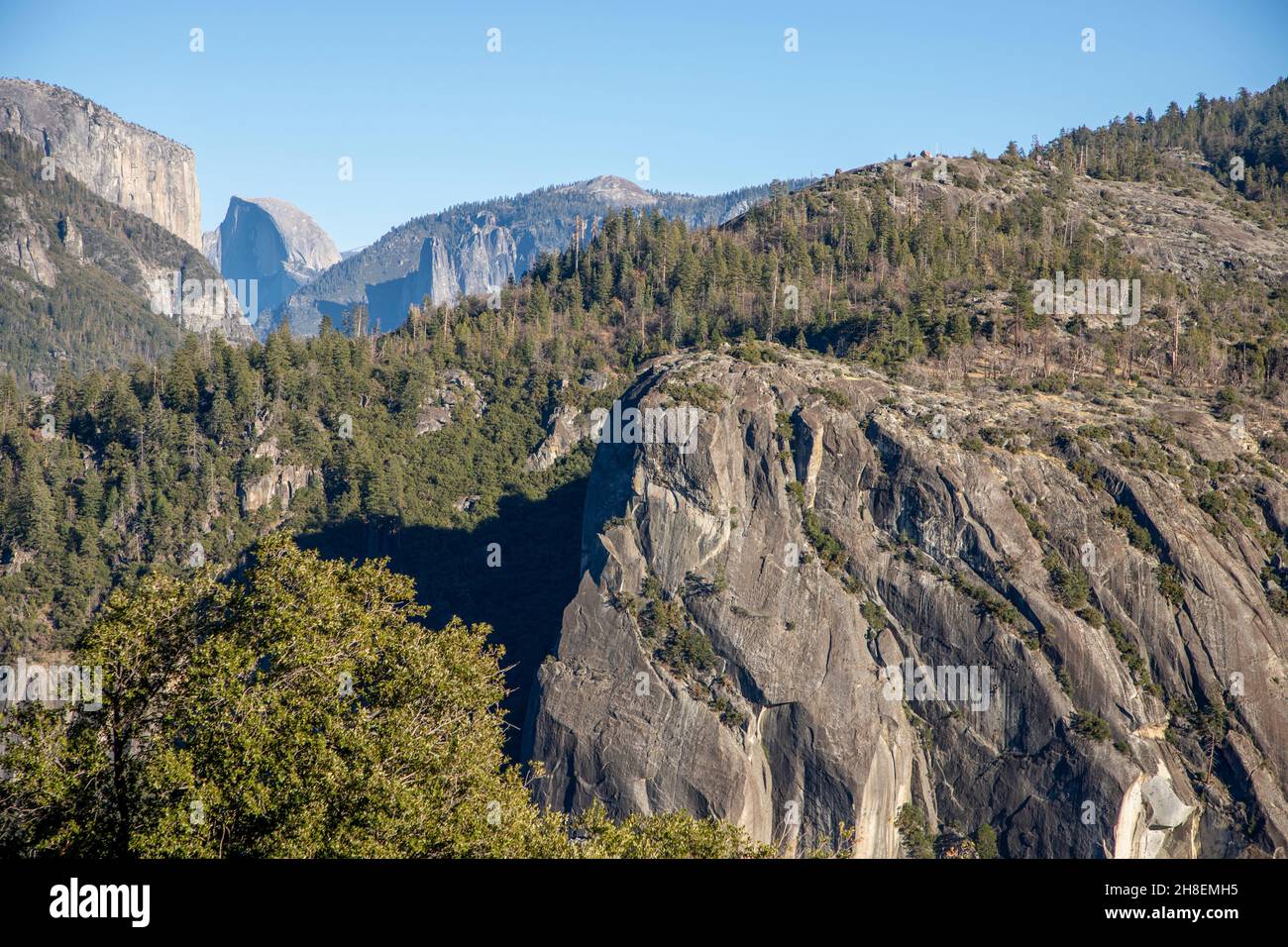Big oak flat road vista point hi-res stock photography and images - Alamy