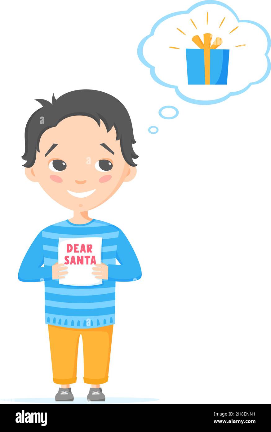 Boy post box letter hi-res stock photography and images - Alamy