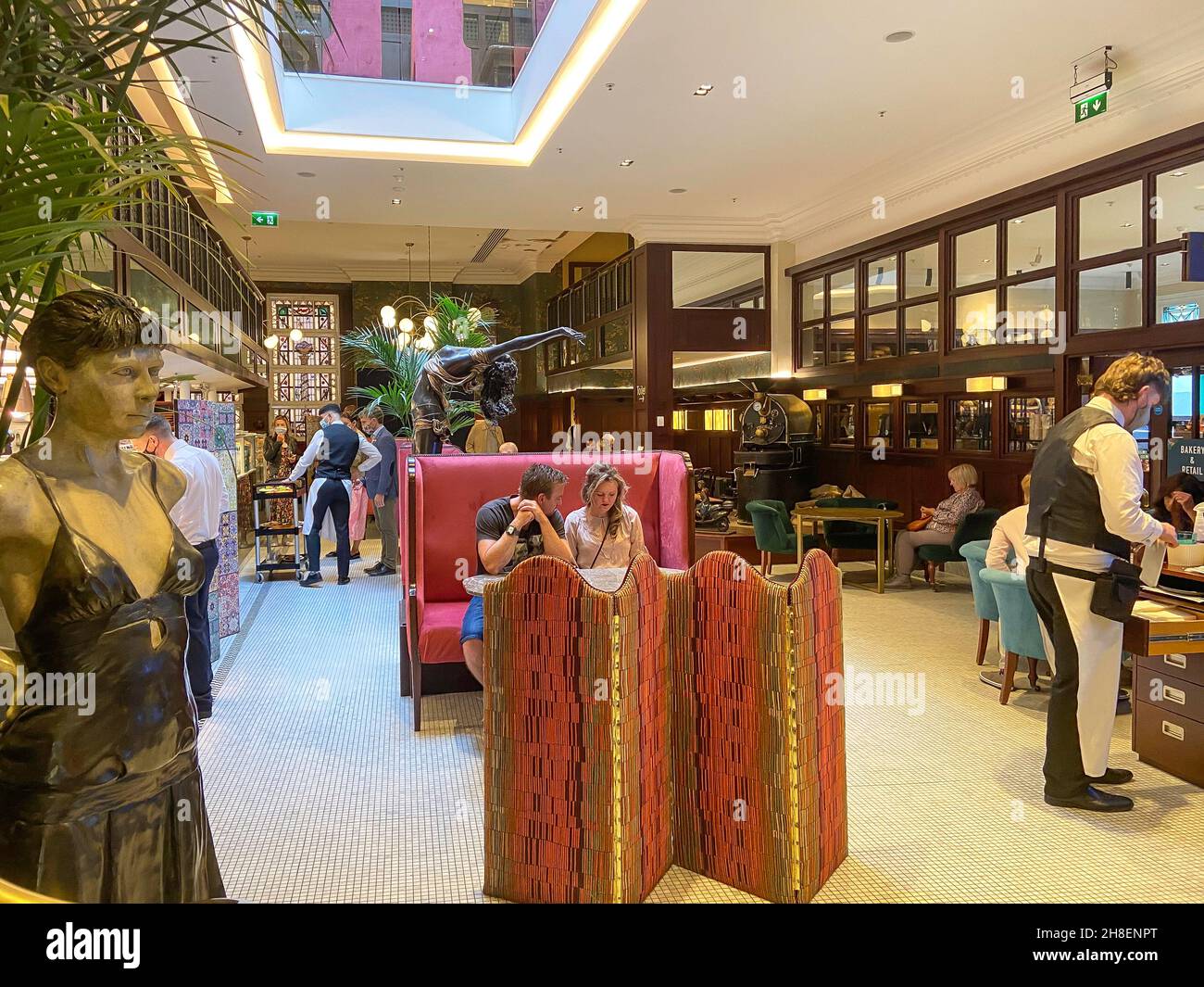 Lavish interior of Bewley's Oriental Cafe (1840), Grafton Street ...