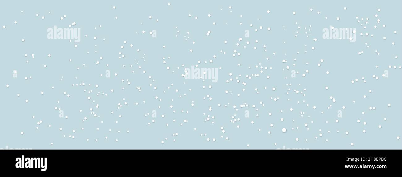 Realistic snow fall Stock Vector Image & Art - Alamy