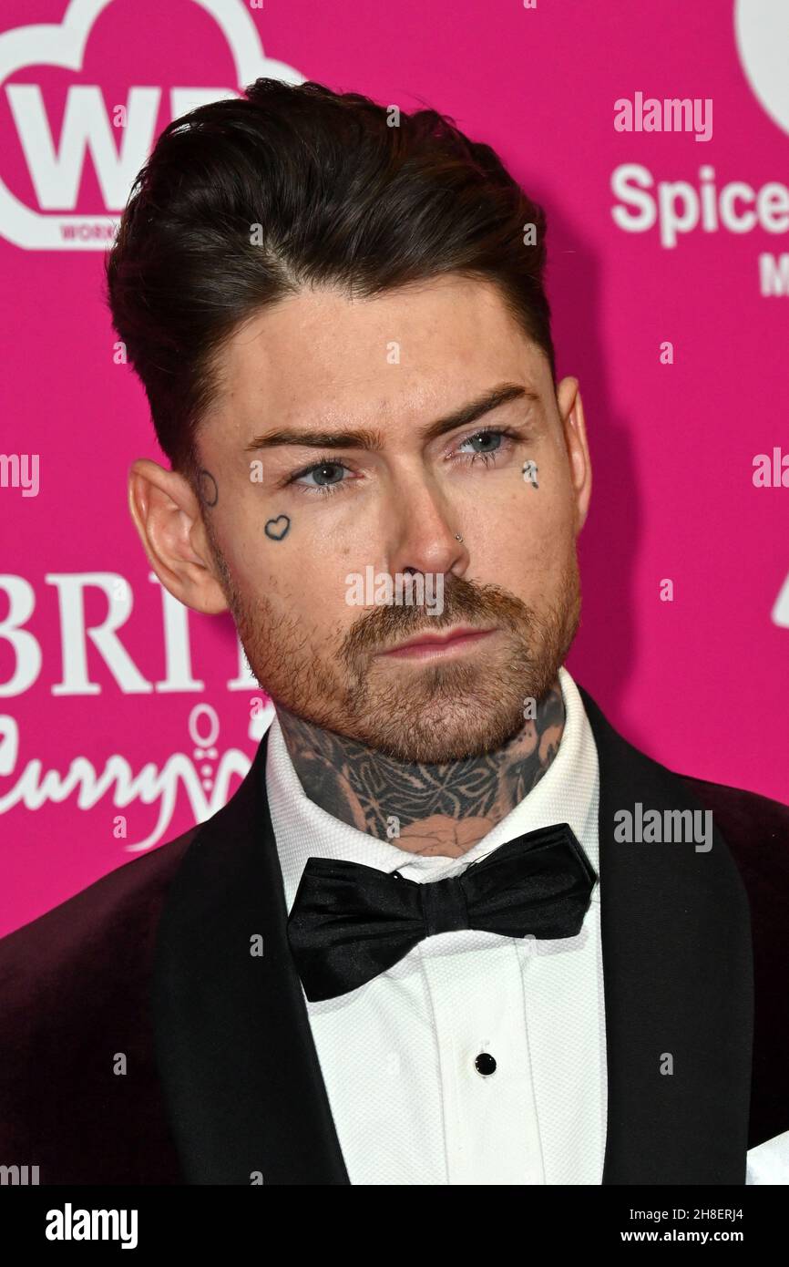 London, UK - 29 November 2021 Robbie McMahon attends British Curry ...