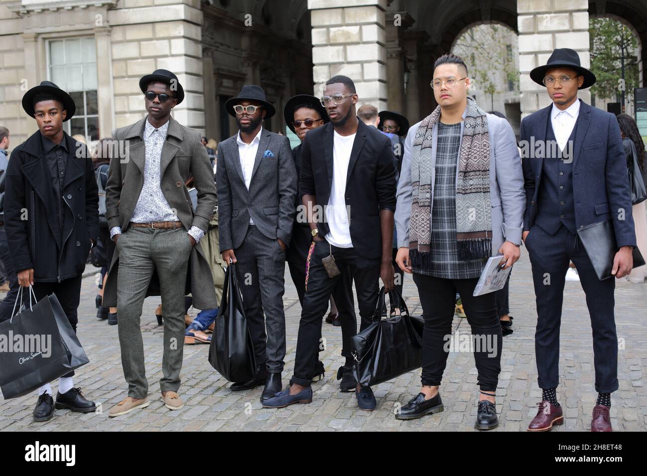 Black male models hi-res stock photography and images - Alamy