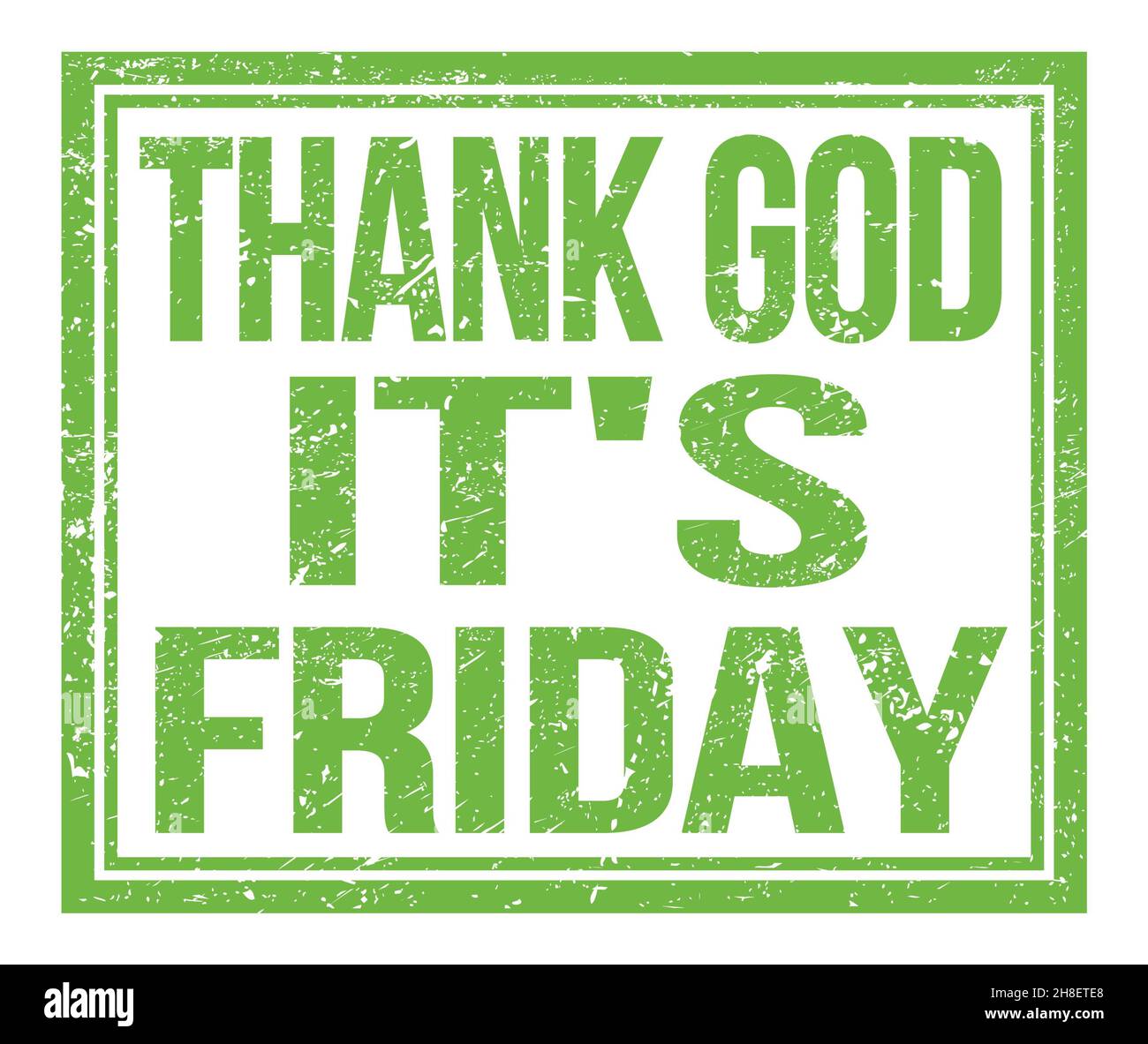 Thank god it's friday Cut Out Stock Images & Pictures - Alamy