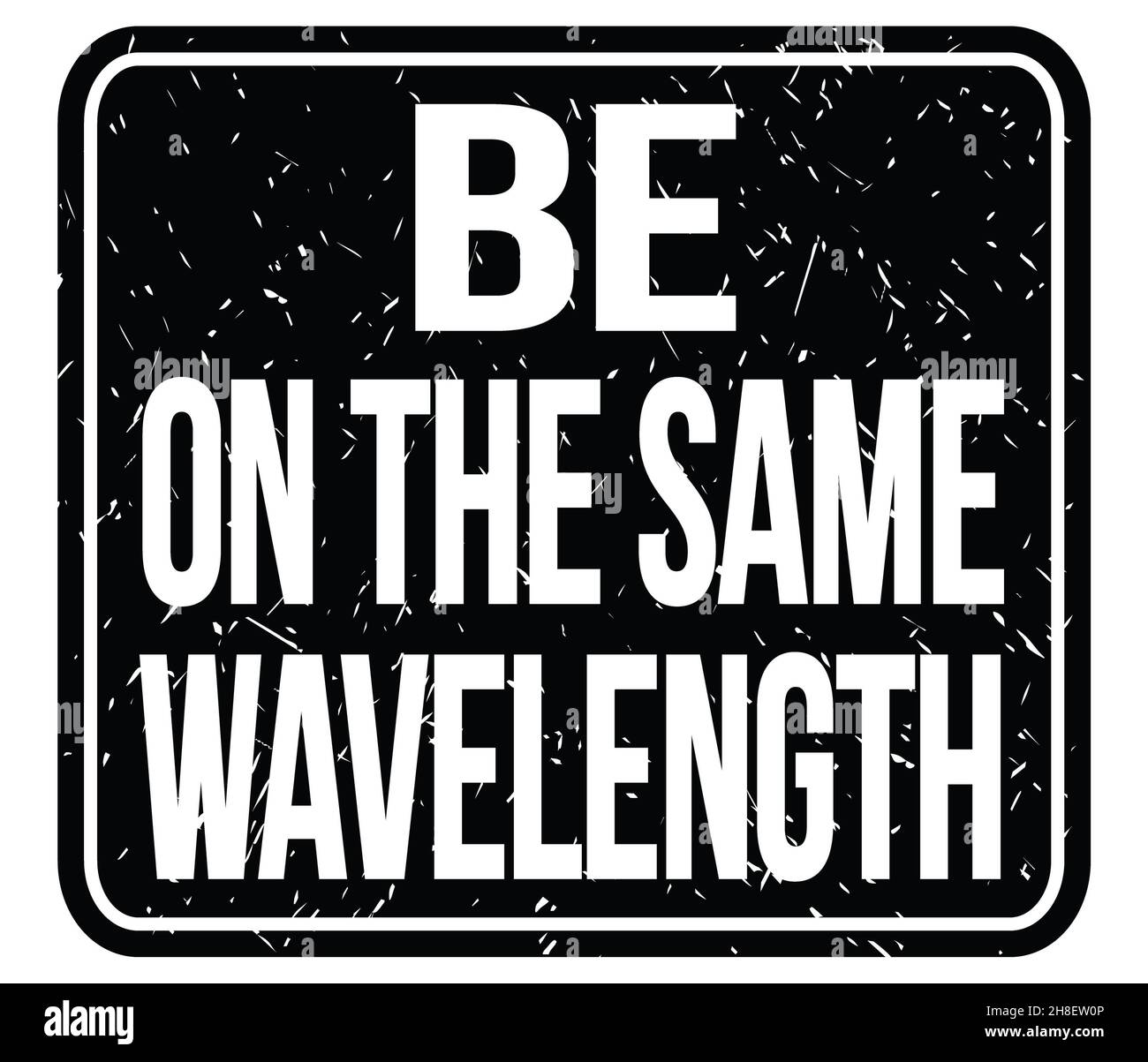 Same wavelength hi-res stock photography and images - Alamy