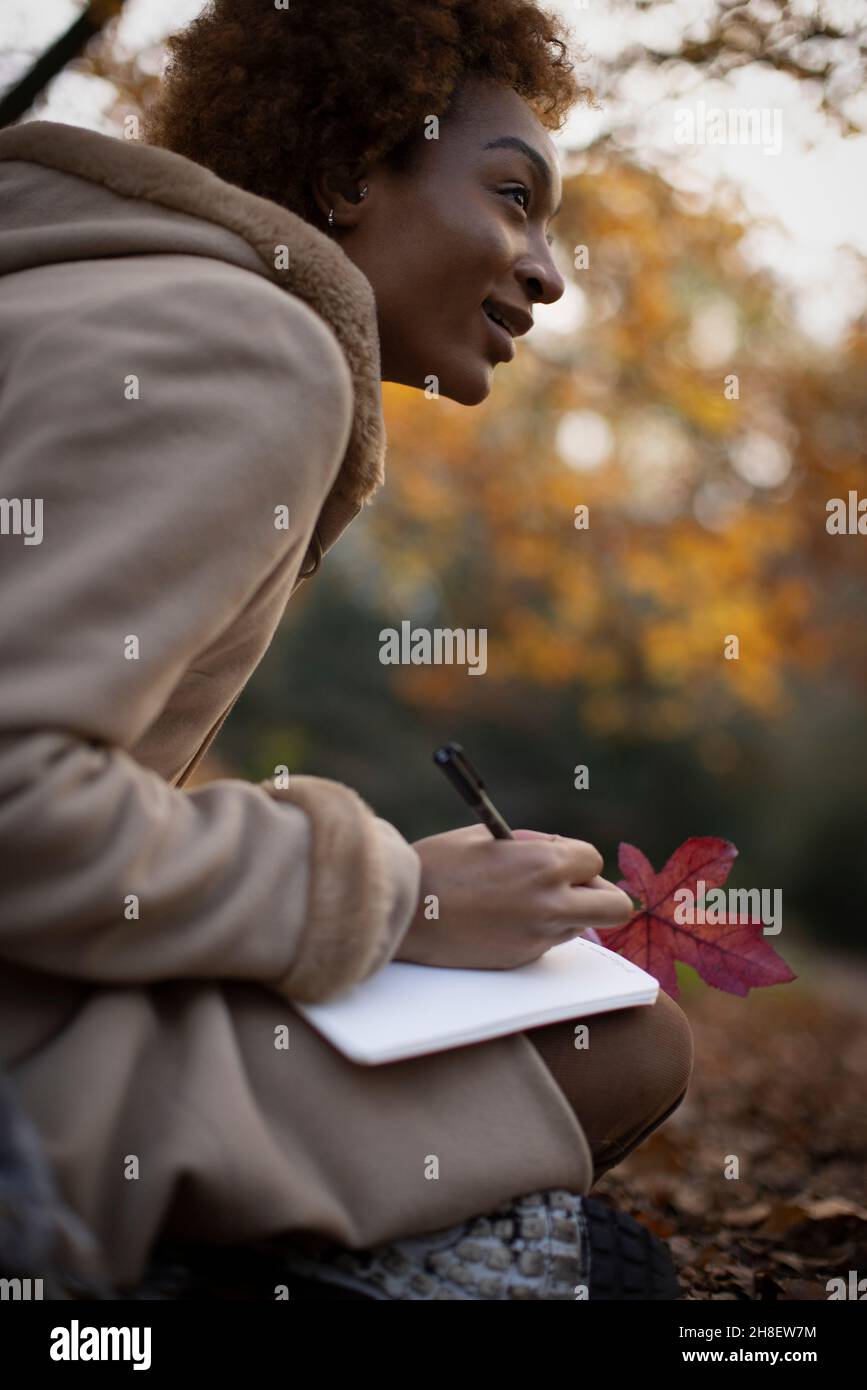 Person journaling hi-res stock photography and images - Alamy