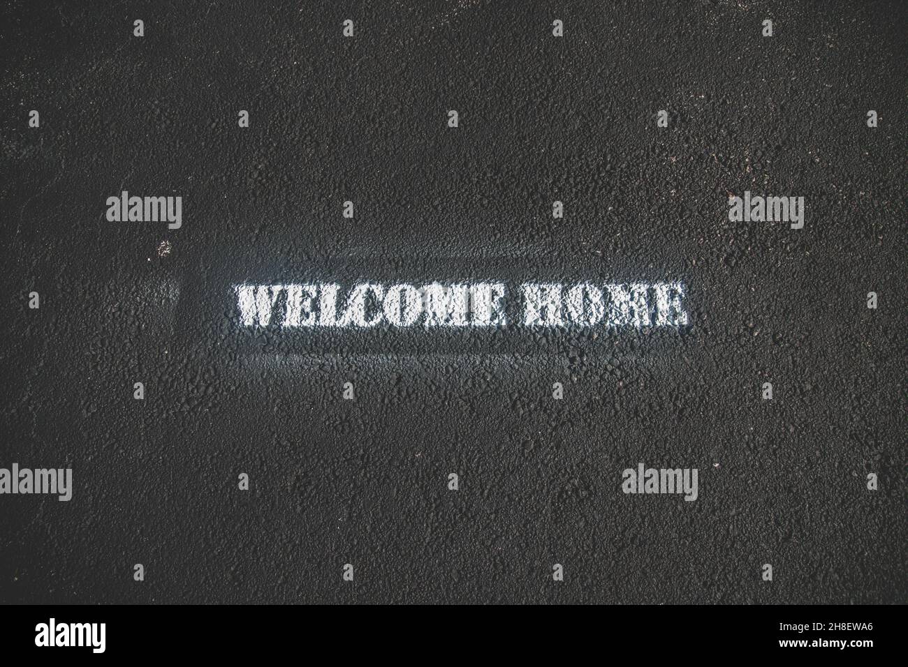 Welcome this way to art hi-res stock photography and images - Alamy