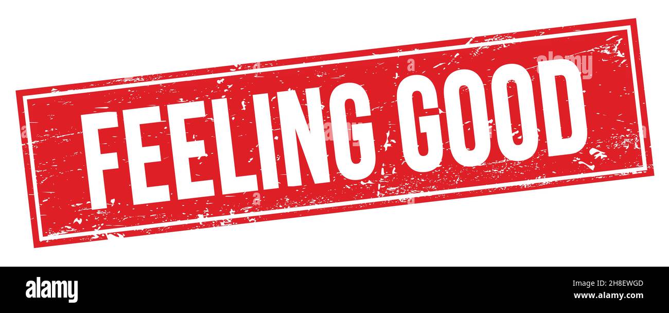 Feeling good stamp hi-res stock photography and images - Alamy