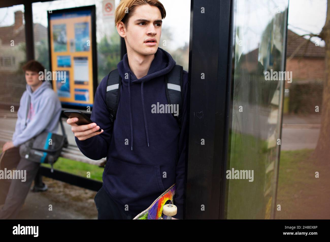 Smart bus stop hi-res stock photography and images - Alamy