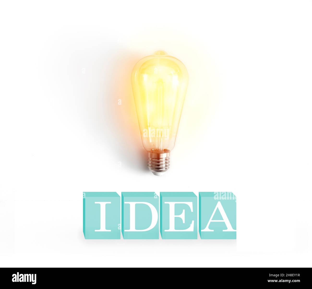 Edison electric light sign hi-res stock photography and images - Alamy