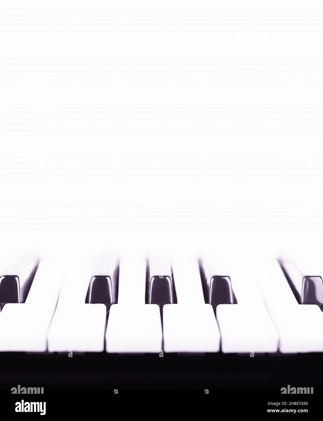 piano keys musical background Stock Photo - Alamy