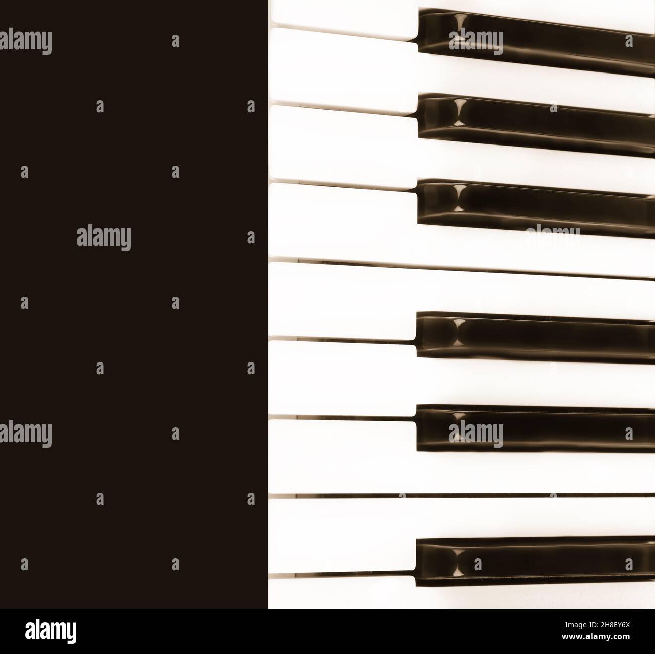 piano keys musical background Stock Photo - Alamy