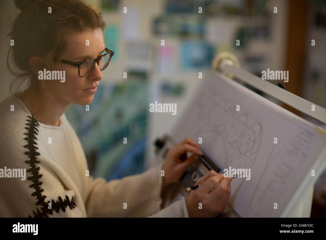 Drafting table hi-res stock photography and images - Alamy