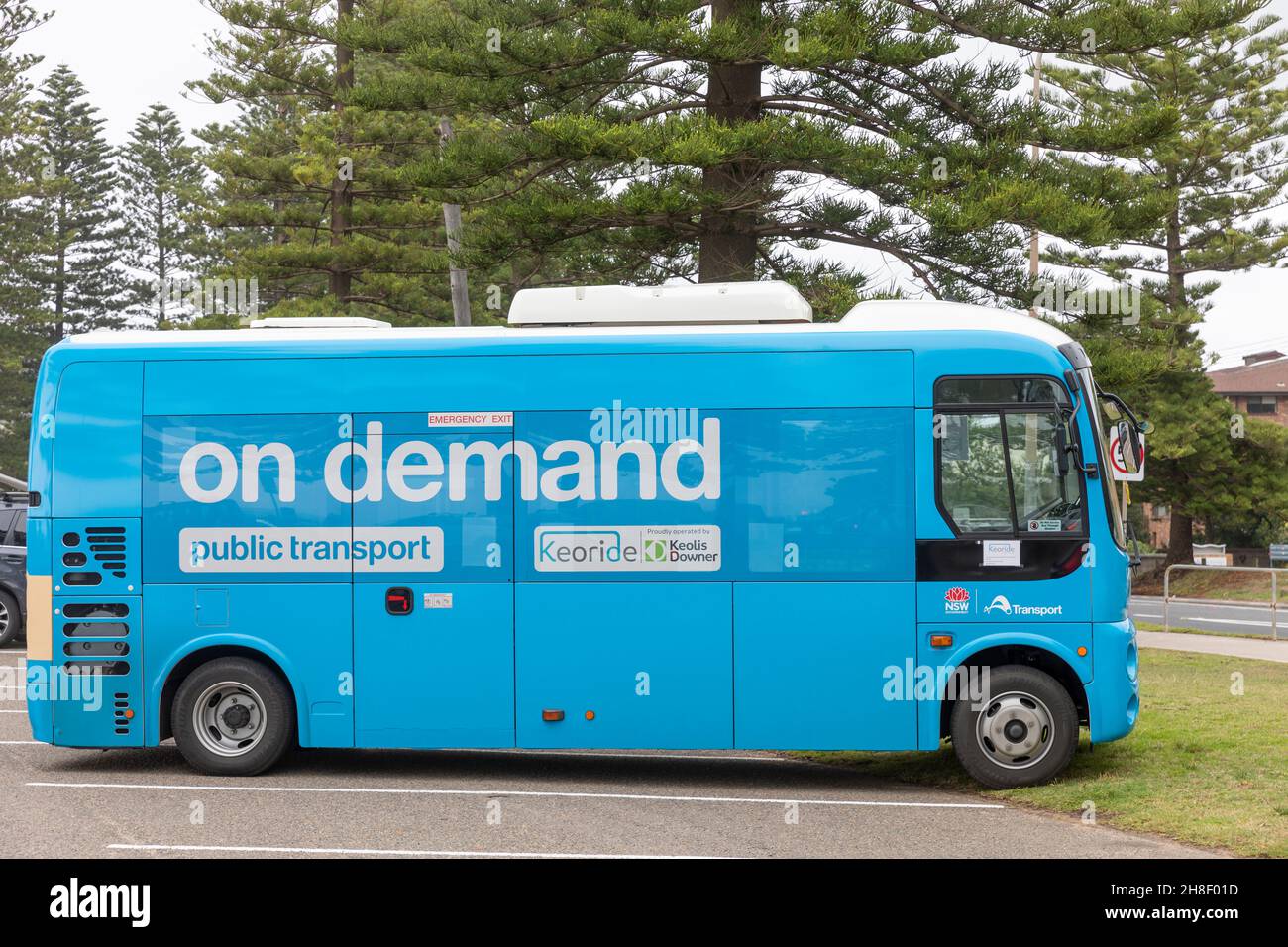 On demand public transport in Sydney northern beaches region, designed ...