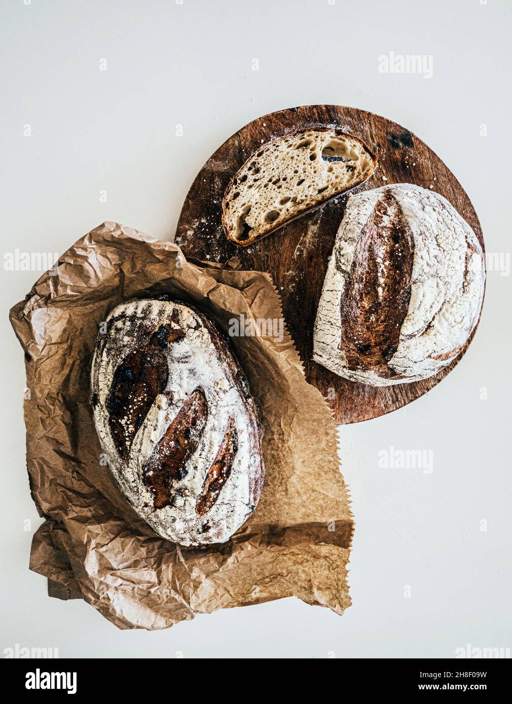 Rustic bread hi-res stock photography and images - Alamy
