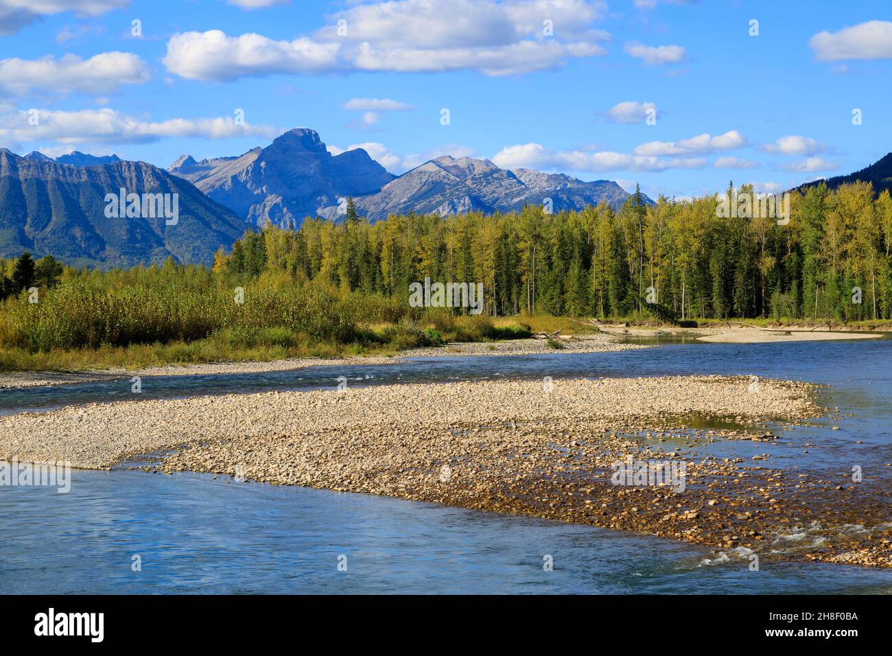 The Elk River is a 220-kilometre long river, in the southeastern ...