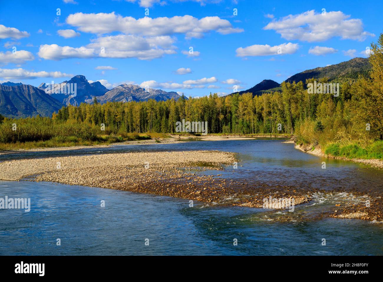 The Elk River is a 220-kilometre long river, in the southeastern ...